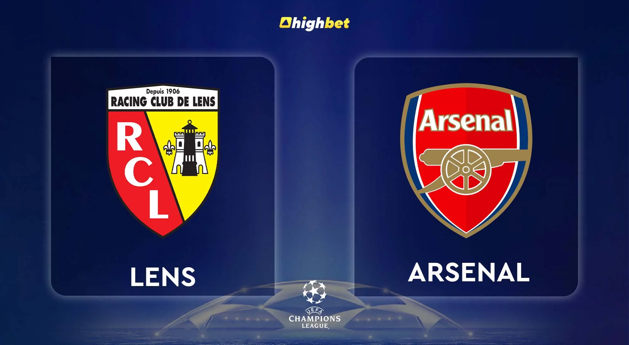 Lens vs Arsenal - Highbet Champions League Analysis