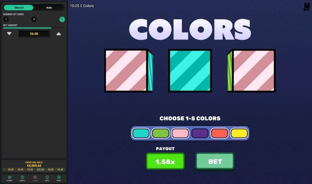 Highbet Challenge: Guess the Colors with Dare2Win | Hacksaw Gaming