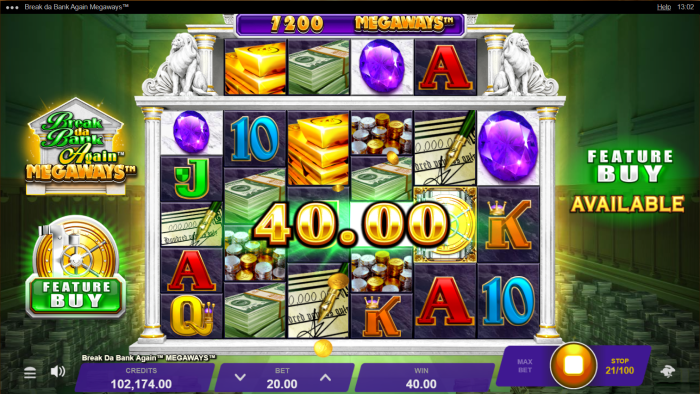 Break Da Bank Again Megaways Game Review | Highbet Blog